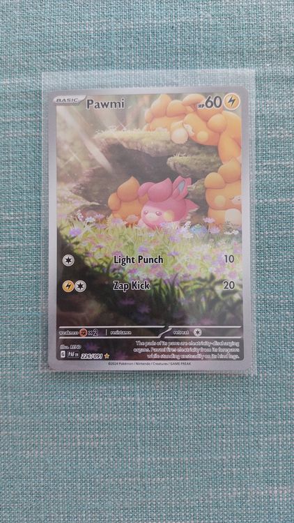 Pawmi shiny Illustration Rare Paldean Fates | Kaufen auf Ricardo