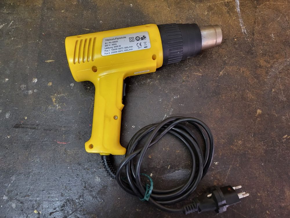 Heissluftpistole MANNESMANN (Gebraucht) in Heiligkreuz (Mels) für CHF 8 – mit Lieferung auf ...