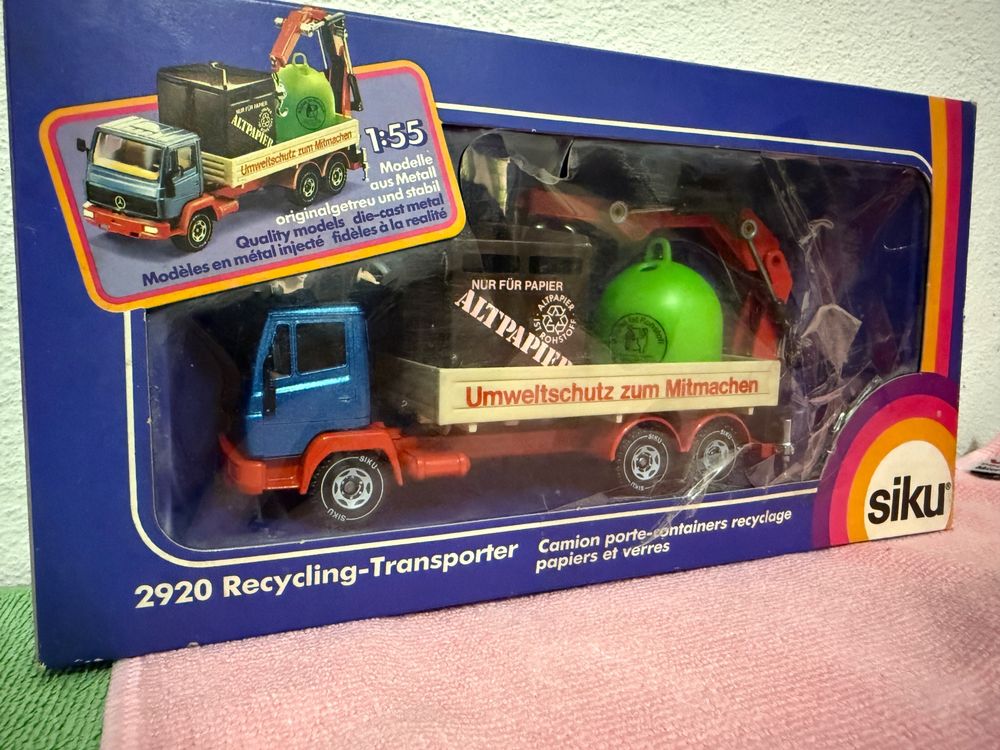 Siku 2920 Recycling-Transporter (Neu und originalverpackt) in Ennetbürgen für CHF 45 – nur ...