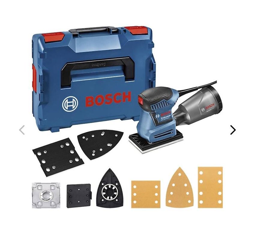 Boss GSS 160-1 A Multischleifer mit Zusatzplatten (Gebraucht) in ...