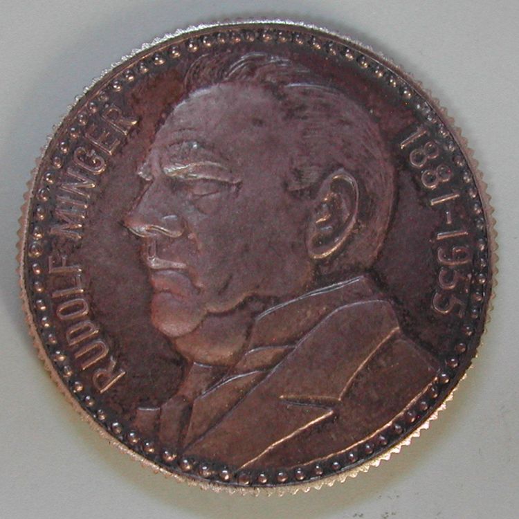 118 MED, RUDOLF MINGER 1881-1955, SILBER, -unz | Kaufen auf Ricardo