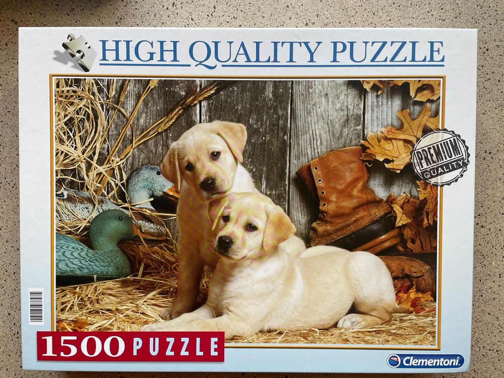 Clementoni 1500 Puzzle Hunting Dogs | Kaufen auf Ricardo