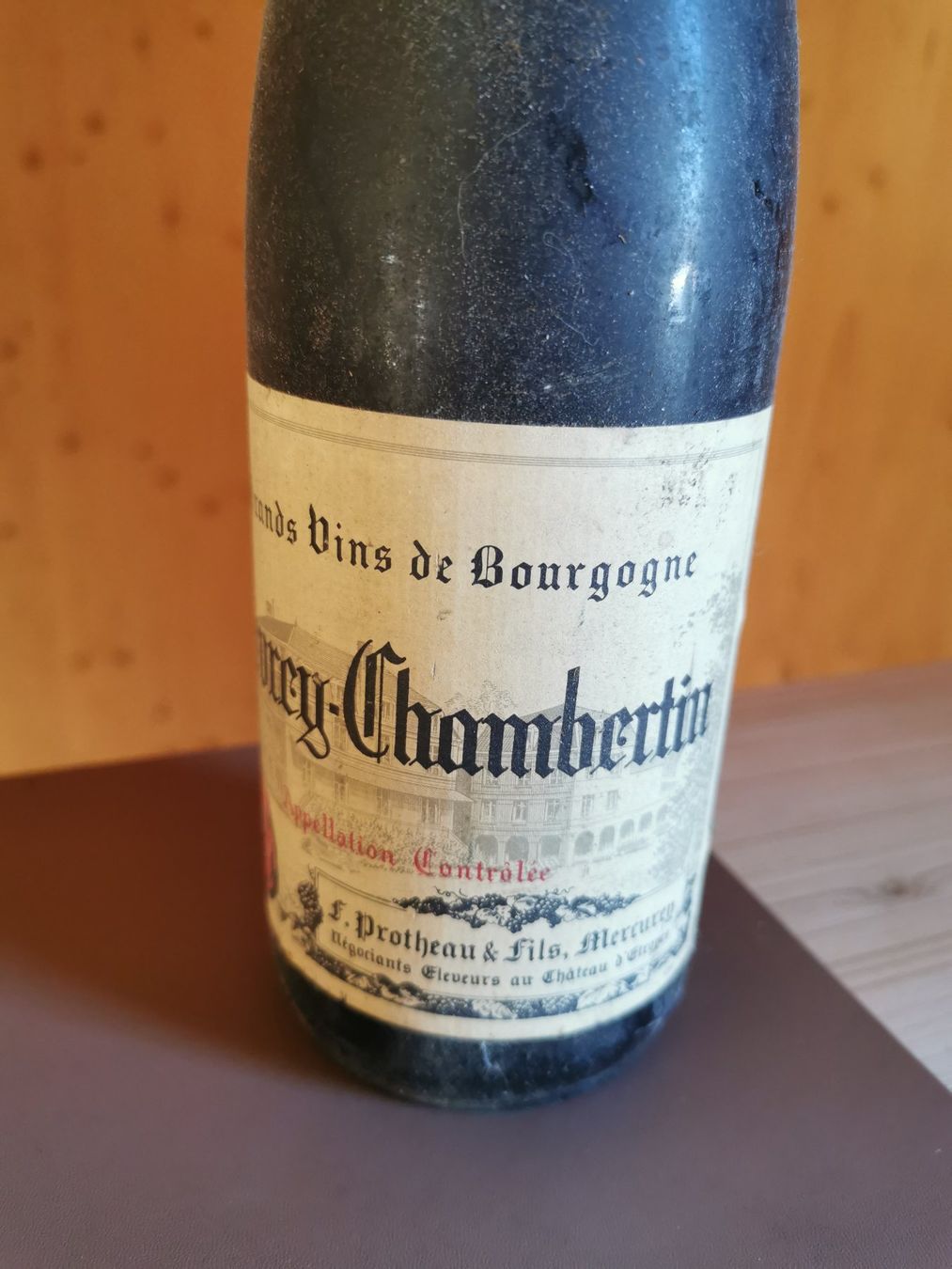 Gevrey-Chambertin 1984 Grand Vin, F. Protheau & Fils,Selten! (Neu ...