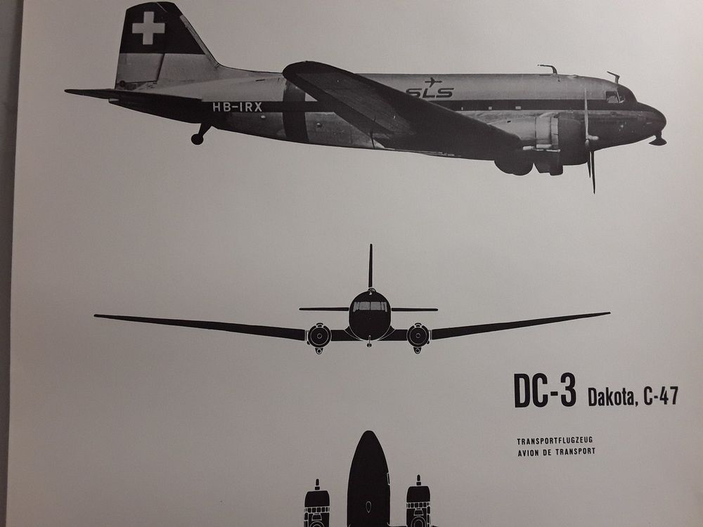 Faszinierend Dc 3 Flugzeug Ebenbild