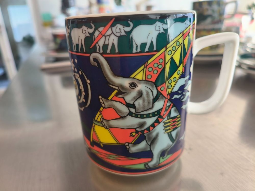 BOPLA Langenthal Tasse / Mug / Becher SURFENDER ELEFANT | Kaufen auf ...