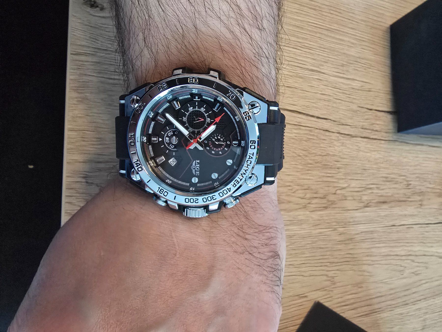 LIGE Herren Chronograph – NEU – mit Box (Neu und originalverpackt) in ...