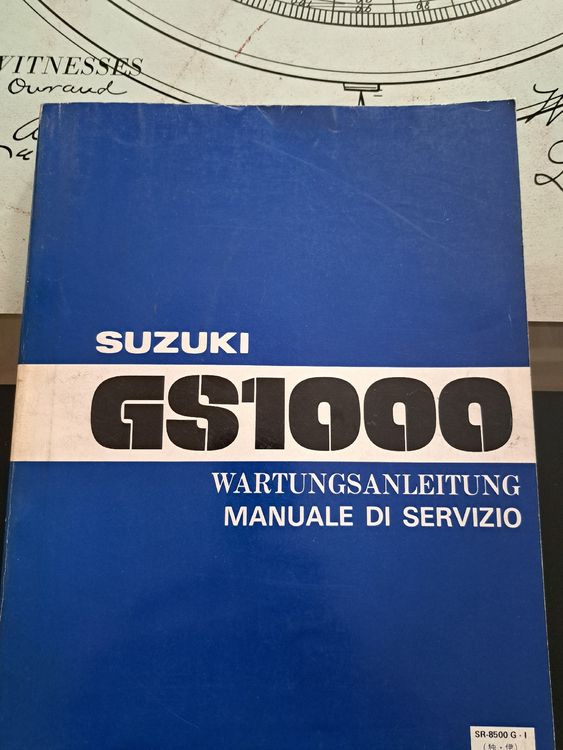 Suzuki GS 1000 Wartungsanleitung | Kaufen auf Ricardo
