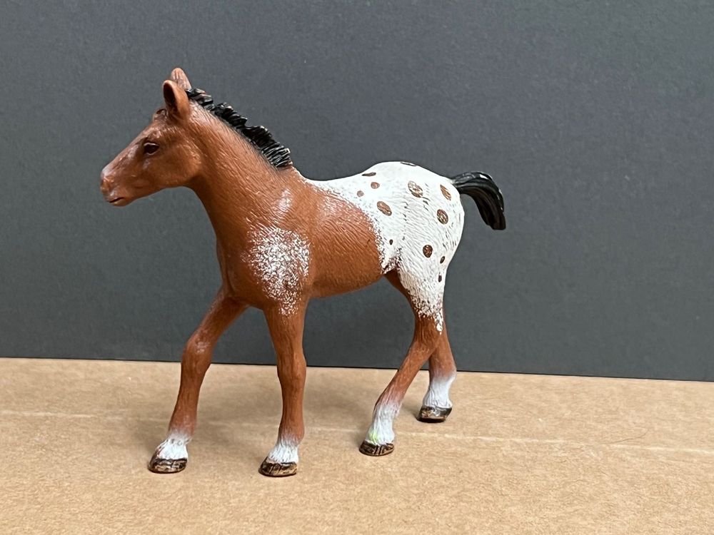 Schleich Appaloosa Fohlen Pferd (Gebraucht) in Ennetbaden für CHF 8 – mit Lieferung auf Ricardo ...
