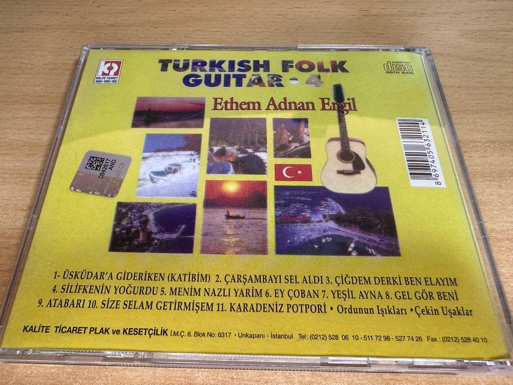 W1 Ethem Adnan Ergil – Turkish Folk Guitar - 4 (Gebraucht) in Rikon im ...