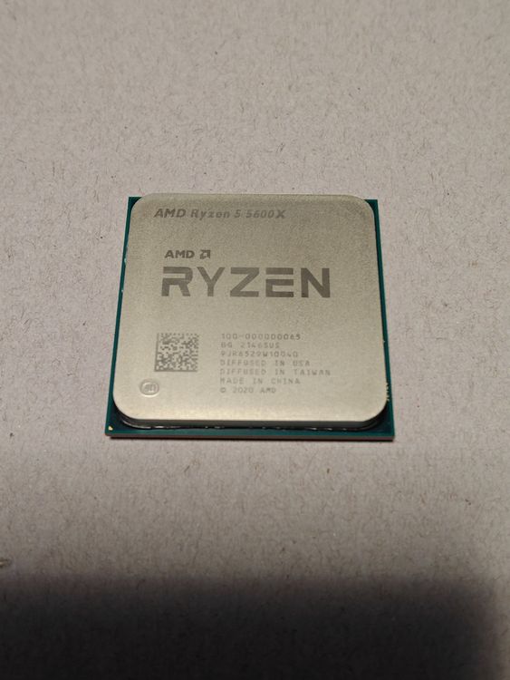 AMD Ryzen 5 5600X 3.70 GHz 6-Core Prozessor CPU PIN-Schaden (Defekt) in ...