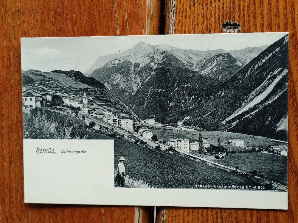 Alte PK / Remüs Unterengadin - Gelaufen 1950 (Gebraucht) in Brugg AG für CHF 15 – mit Lieferung ...