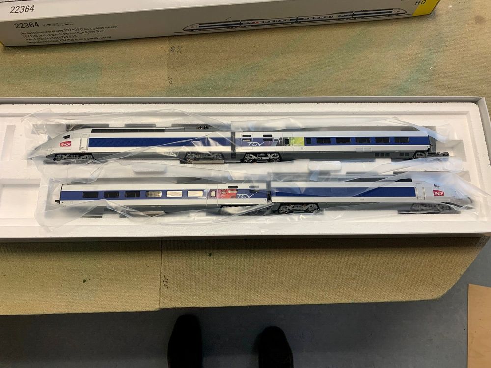 Trix 22364 Hochgeschwindigkeitszug TGV pos der SNCF Ep.VI (Neu (gemäss ...