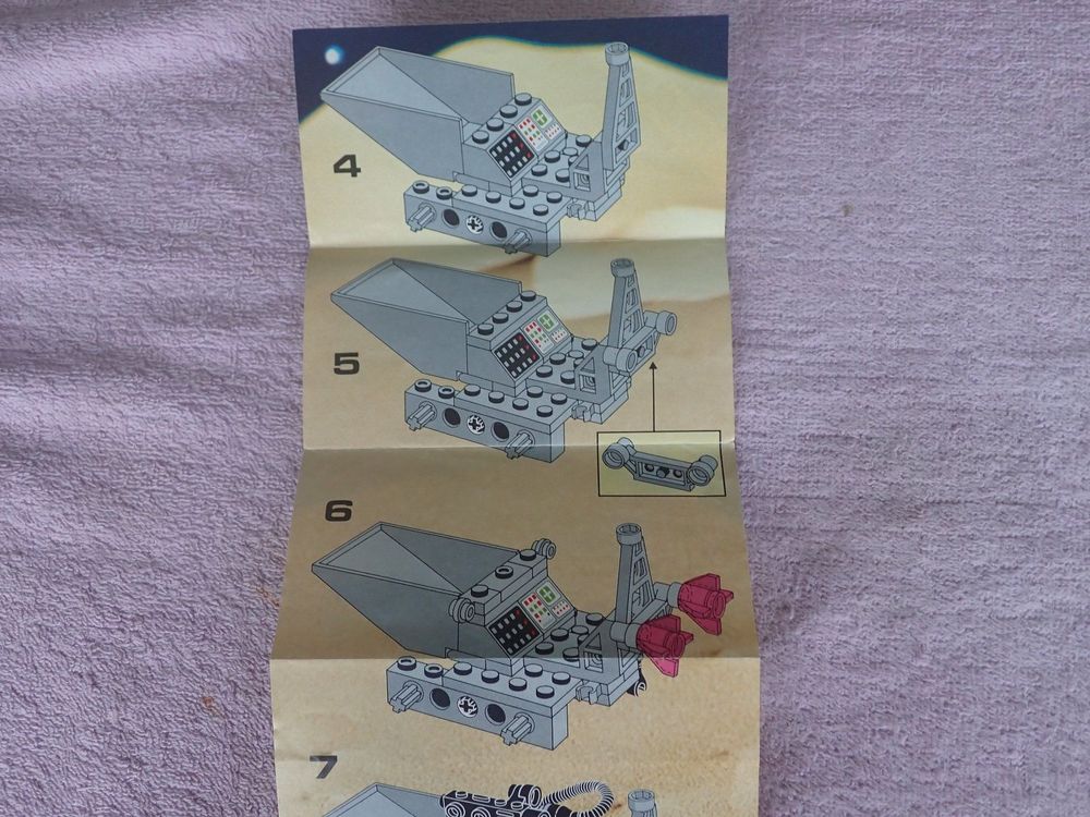 Bauanleitung für LEGO SPACE Set 6847 (Gebraucht) in Geroldswil für CHF ...