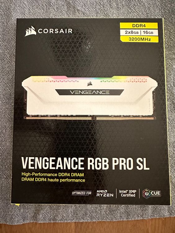 Corsair Vengeance RGB PRO SL 16 GB (2x8) 3200Mhz RAM | Kaufen auf Ricardo