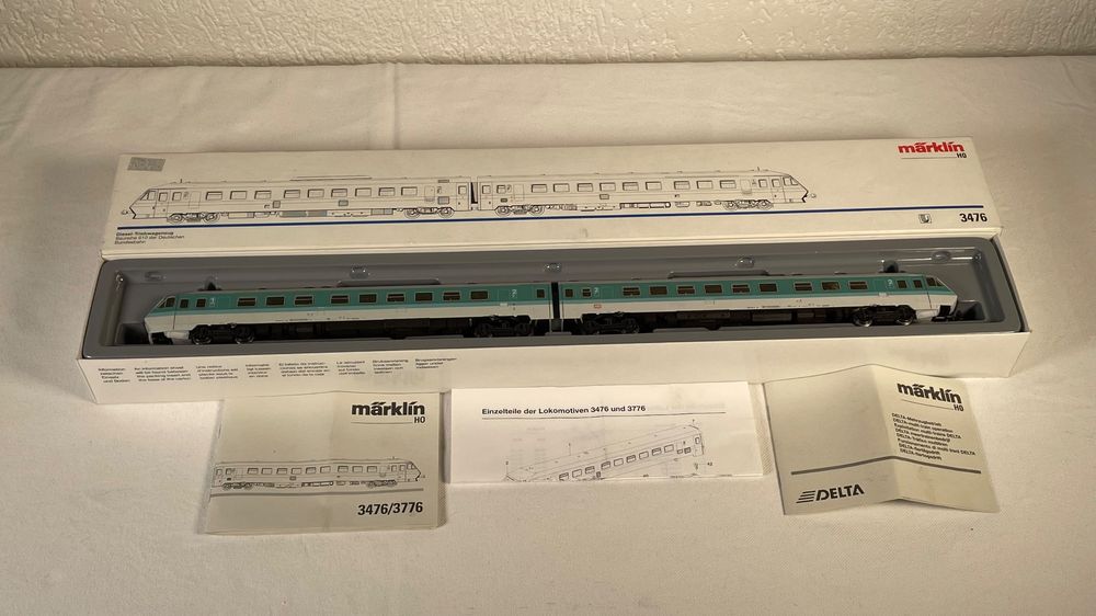 Märklin 3476 - DB BR 602 Diesel-Triebwagen Digital-Delta | Acheter sur Ricardo