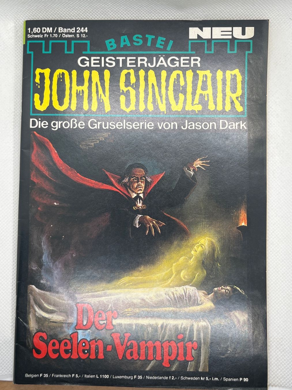 John Sinclair Band 244, Der Seelen-Vampir, 1. Auflage (Gebraucht) in ...