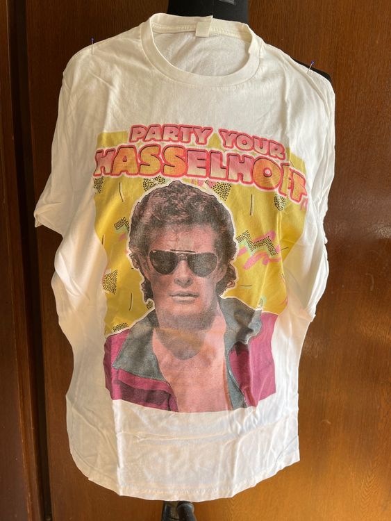 Official David Hasselhoff T Shirt Party Your Hasselhoff Gr.S (Gebraucht ...