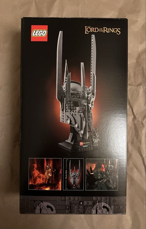 LEGO Icons Lord of The Rings: Sauron Helmet OVP (Neu und ...