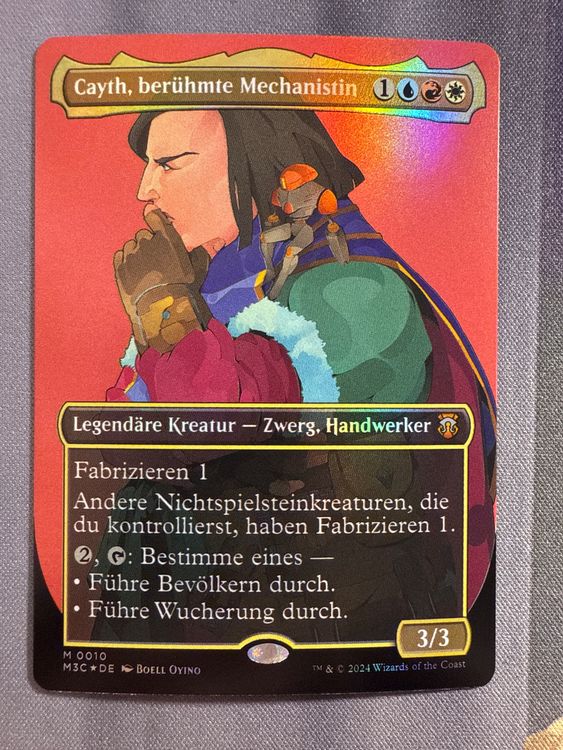 Cayth, berühmte Mechanistin FOIL Variant 0010 MH3 (Neu (gemäss ...