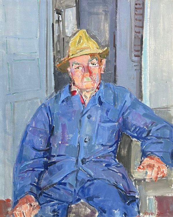 RUDOLF ZENDER, Männerportrait, Oel a Leinw. sign.dat. 89X74 (Gebraucht) in Zürich für CHF 450 ...