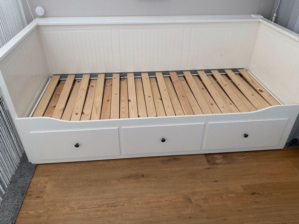 Ikea Hemnes Tagesbettgestell 3 Schubladen Weiß 80x200 Cm Kaufen Auf