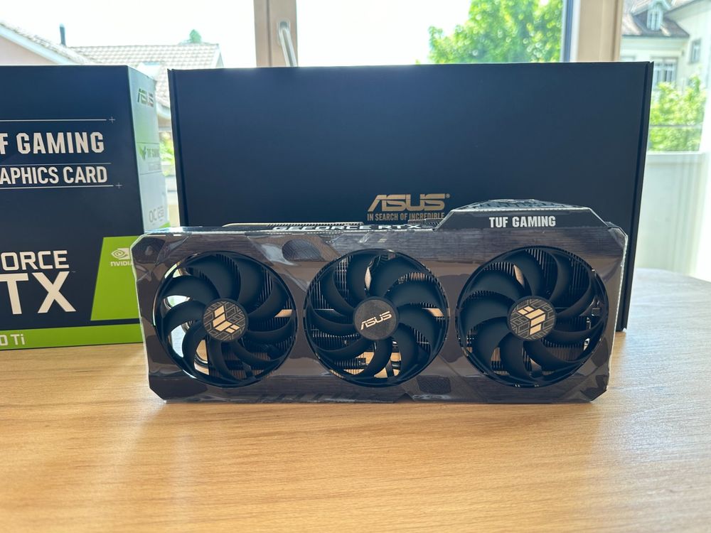 ASUS TUF RTX 3080ti / EKWB inkl. Original-Lüfter (Gebraucht) in Tann ...