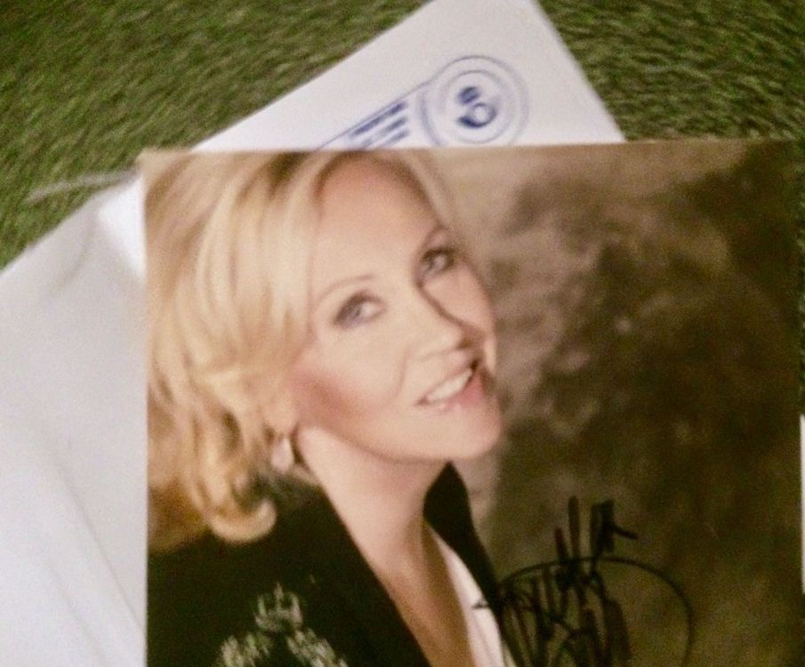 ABBA original Autogramm Agnetha | Kaufen auf Ricardo