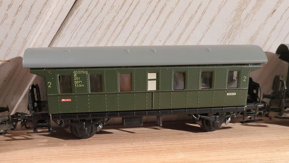 MÄRKLIN - 5 Stück - BLECHWAGEN - ( 4 PW & 1 Postwagen ) (Gebraucht) in ...