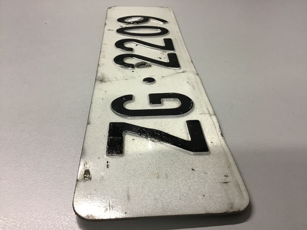 Auto-Kennzeichen/Schild/Nummer "ZG 2209" (Gebraucht) in Elsau für CHF ...