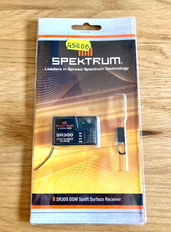 Récepteur Spektrum sport SR300 DSM 2,4GHz - 3 voies SPMSR300 | Kaufen ...