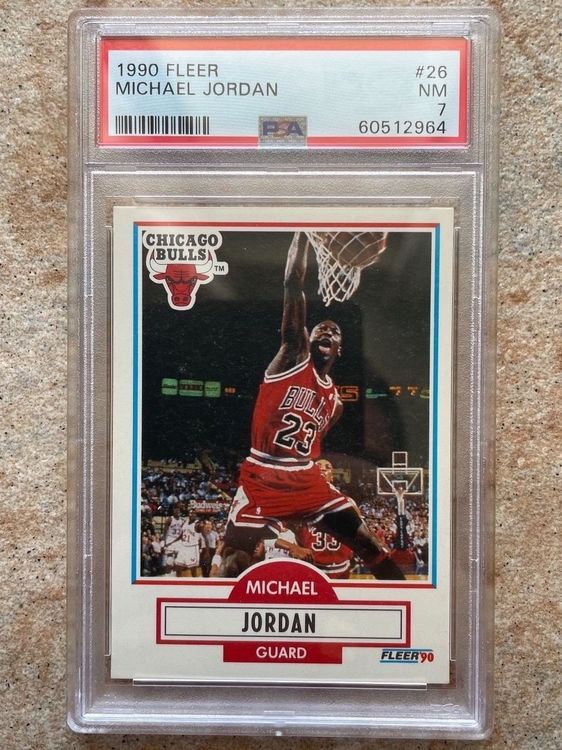 NBA Michael Jordan Fleer`90 PSA (Gebraucht) in Rain für CHF 50 – mit ...