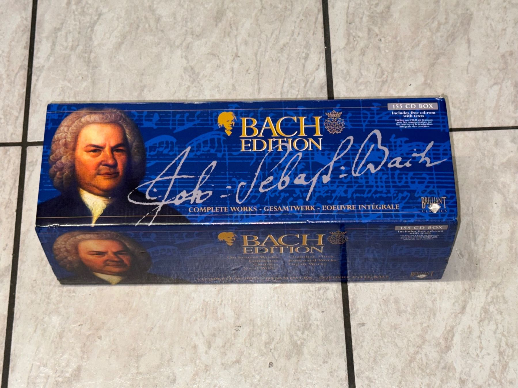 Johann Sebastian Bach Edition Complete Works 155 Cd Box Set (Gebraucht ...