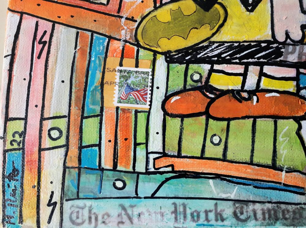 Gemälde Pop Art Charlie Brown Künstlerin: Manuela Reitz (Neu und originalverpackt) in Balve für ...