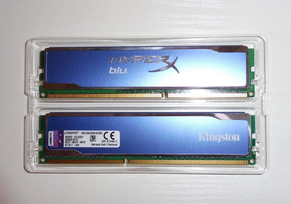 HyperX blu DDR3-1600 8GB (Kit 2x4GB) (Gebraucht) in Zürich für CHF 21 ...
