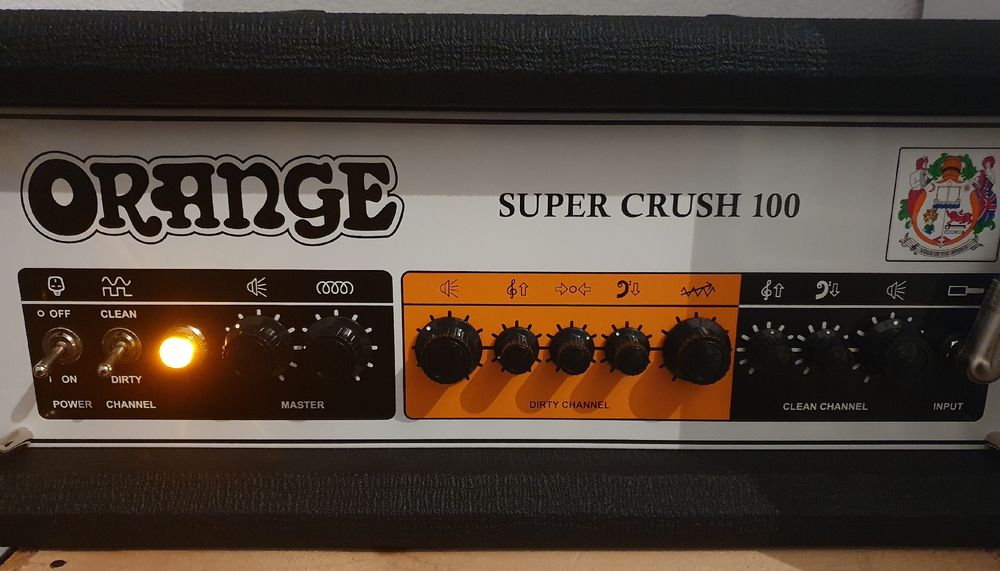 Orange Super Crush 100 Head Black (Neu (gemäss Beschreibung)) in Schötz ...