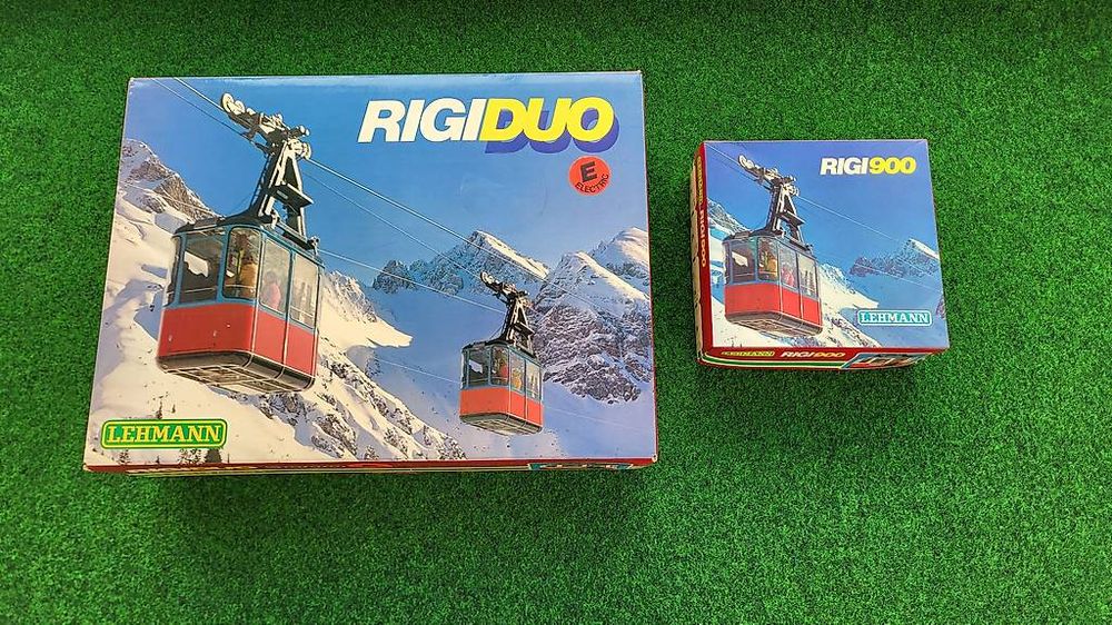 RIGI Duo 9000 und Rigi 900 LEHMANN Gondelbahn inkl. Zubehör (Gebraucht ...