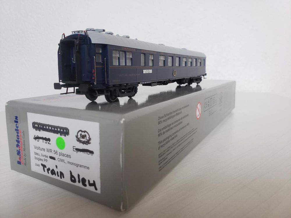 LS Models Voiture restaurant CIWL Train bleu WR 3348 | Kaufen auf Ricardo