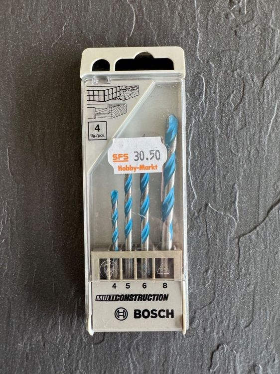 Bosch Multiconstruction Bohrer-Set (Gebraucht) in Montlingen für CHF 5 ...