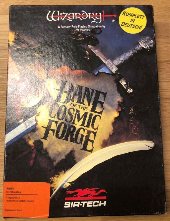 Wizardry Bane of the Cosmic Forge Amiga (Gebraucht) in Kestenholz für ...