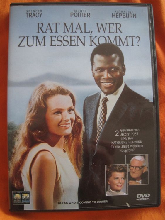 Rat mal, wer zum Essen kommt mit Sidney Portier 1967 DVD (Gebraucht) in ...