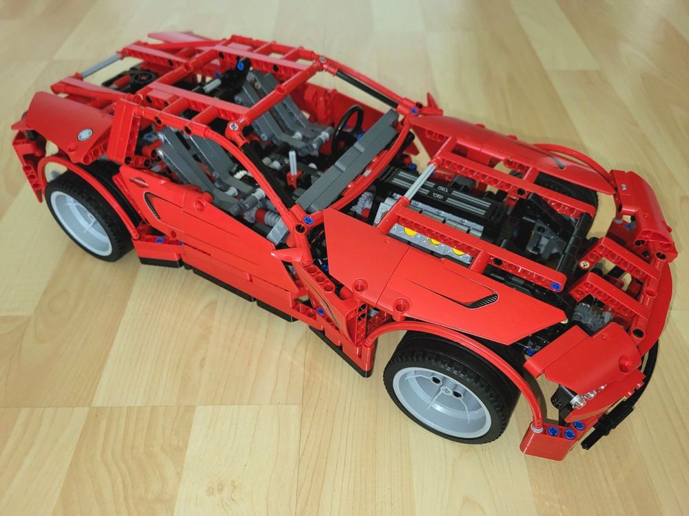 Lego Technic #8070 Super-Car oder Hot-Rod 2-Bauarten möglich (Gebraucht ...