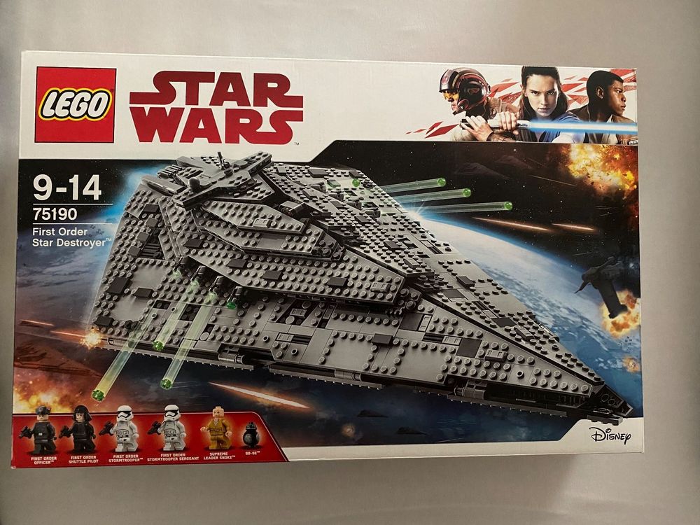 Lego 75190 First Order Star Destroyer (Neu und originalverpackt) in Zug ...