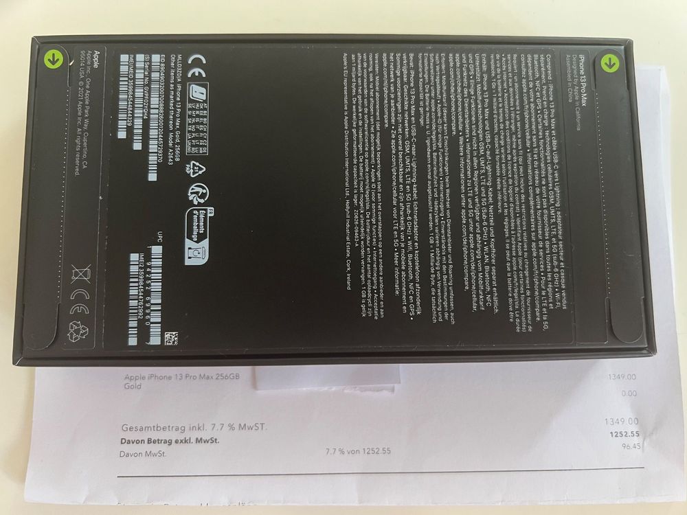 appel Iphone Pro Max 256 GB Gold Neu | Kaufen auf Ricardo