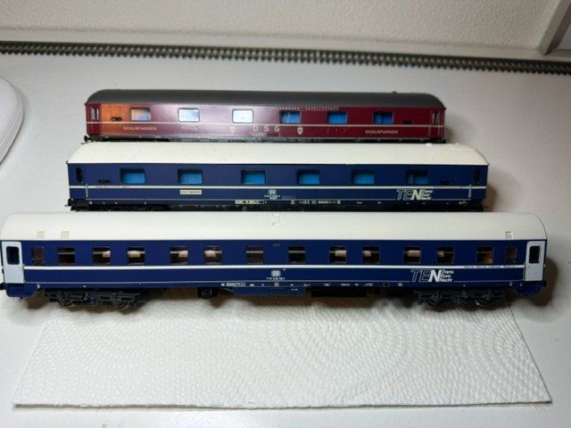 3 ROCO Schlafwagen TEN und DSG | Kaufen auf Ricardo