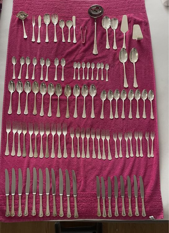 Silberbesteck / Tafelsilber 96-Teilig | Kaufen auf Ricardo