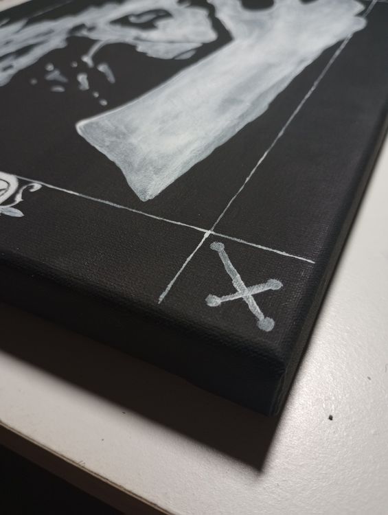 Mayhem Black Metal Painting of Dead Ohlin (Neu und originalverpackt) in ...