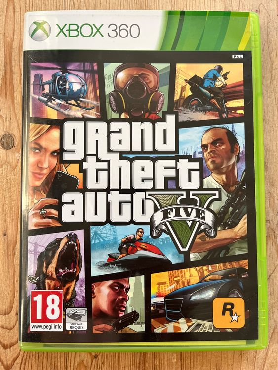 Jeu Xbox GRAND THEFT AUTO V + cartes (Gebraucht) in für CHF 10 – mit ...