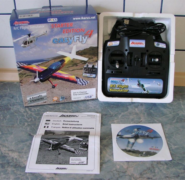 Flugsimulator, Ikarus Easy Fly 4 (Gebraucht) in Aesch ZH für CHF 26 – mit Lieferung auf Ricardo ...