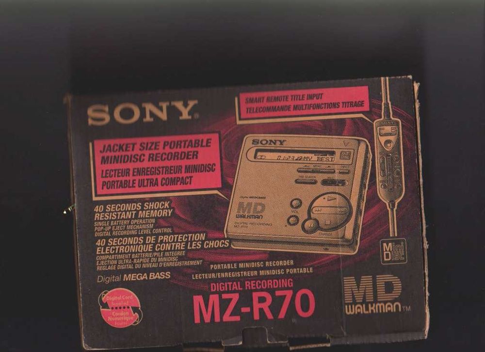 SONY MINI DISK WALKMANN OVP MZ-R70 (Gebraucht) in SEON für CHF 75 – mit ...