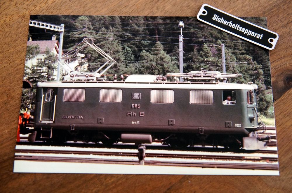 RhB Ge 4/4 Nr. 605 - 1987 (Gebraucht) in Schönenwerd für CHF 5 – mit ...
